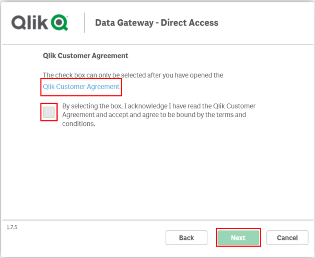 【Qlik Sense SaaS】Qlik Data Gateway - Direct Accessの設定方法