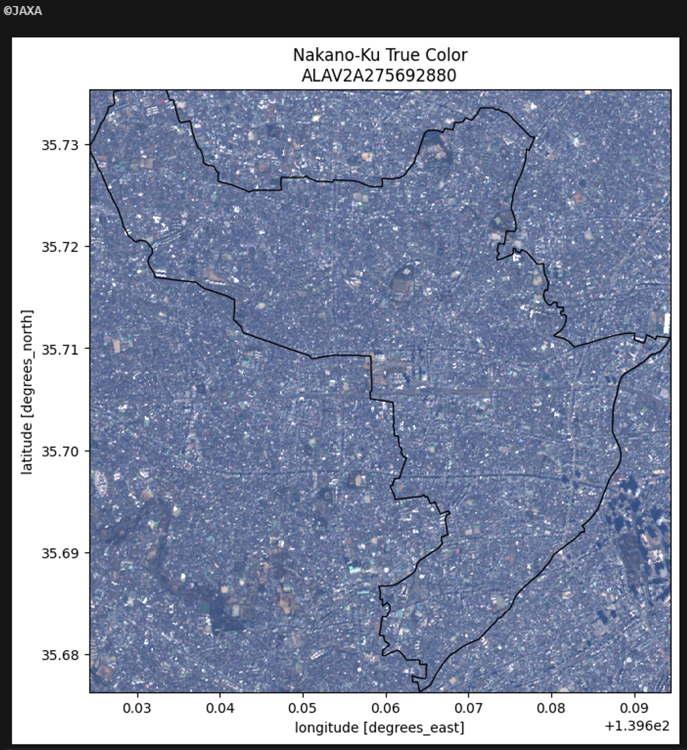 Tellus APIを利用した衛星データ活用 可視化偏